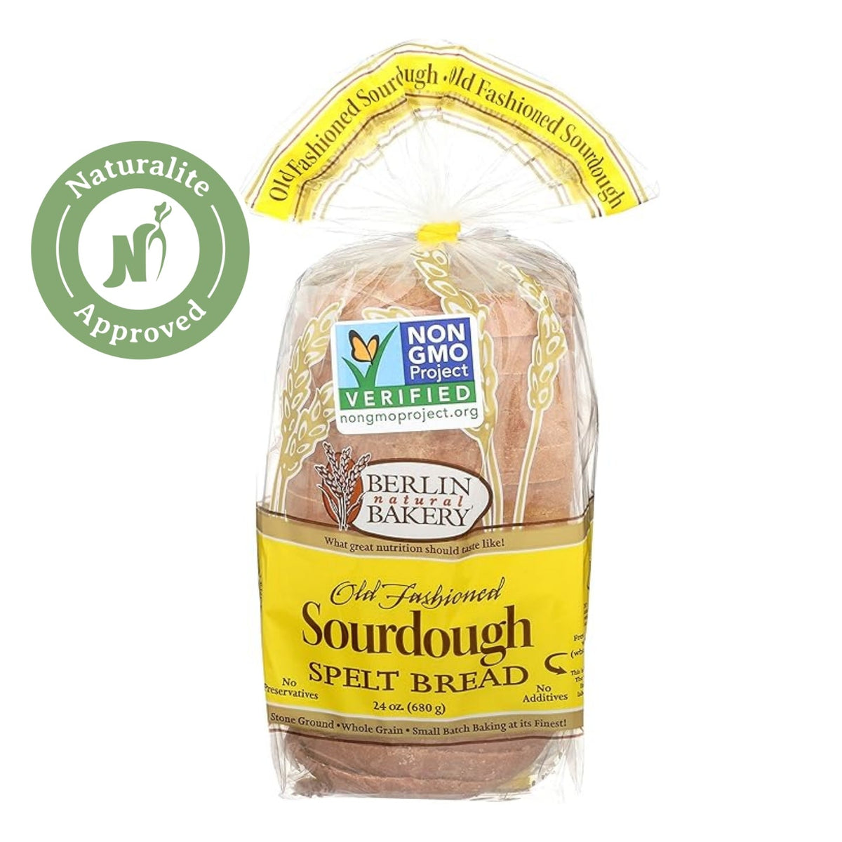 Berlin Bakery Natural Old Fashioned Sourdough Spelt Bread - Naturalite