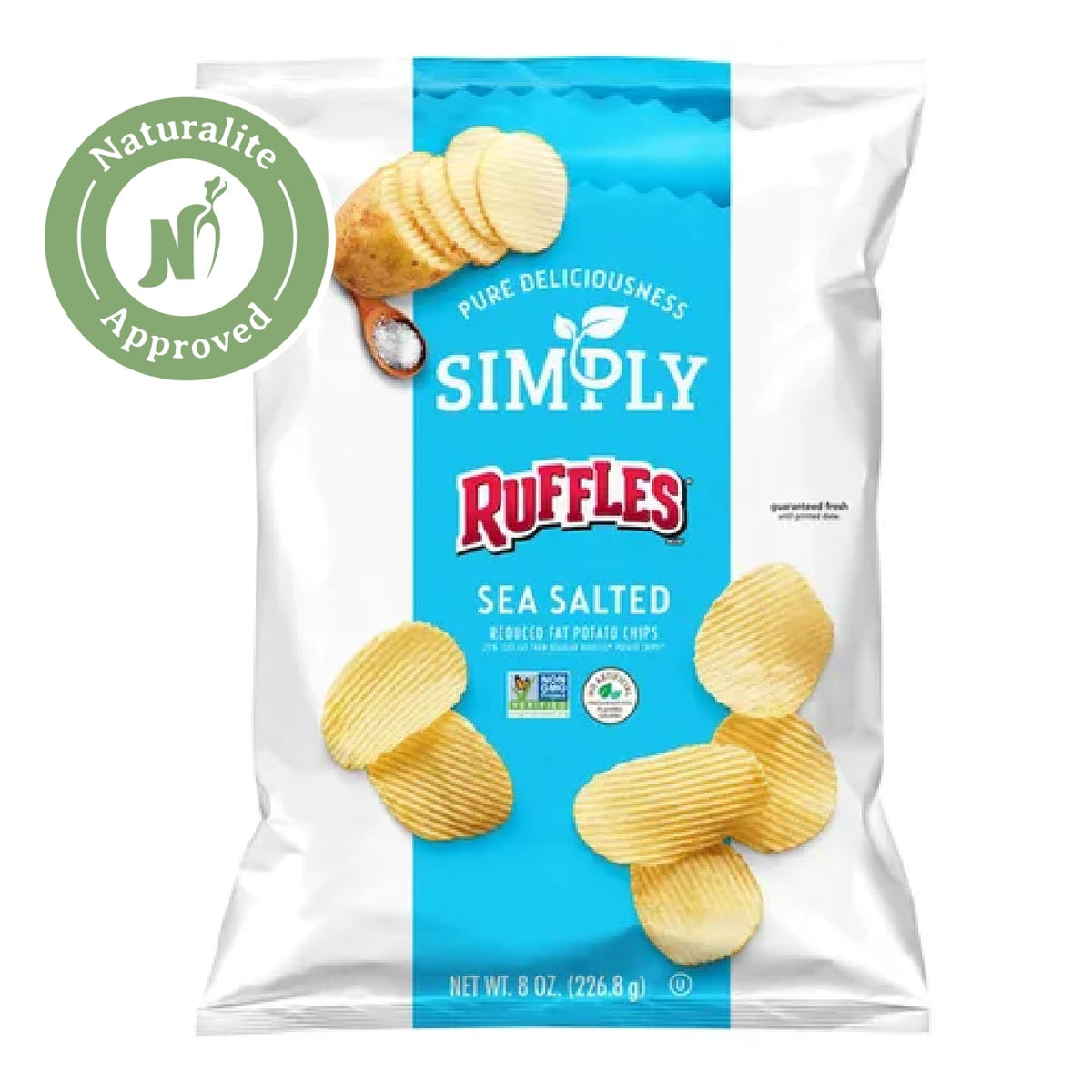 Simply Ruffles, Sea Salted - Naturalite